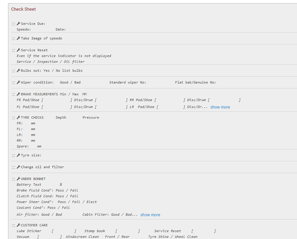 Minor service, major service, logbook and general service – what does ...